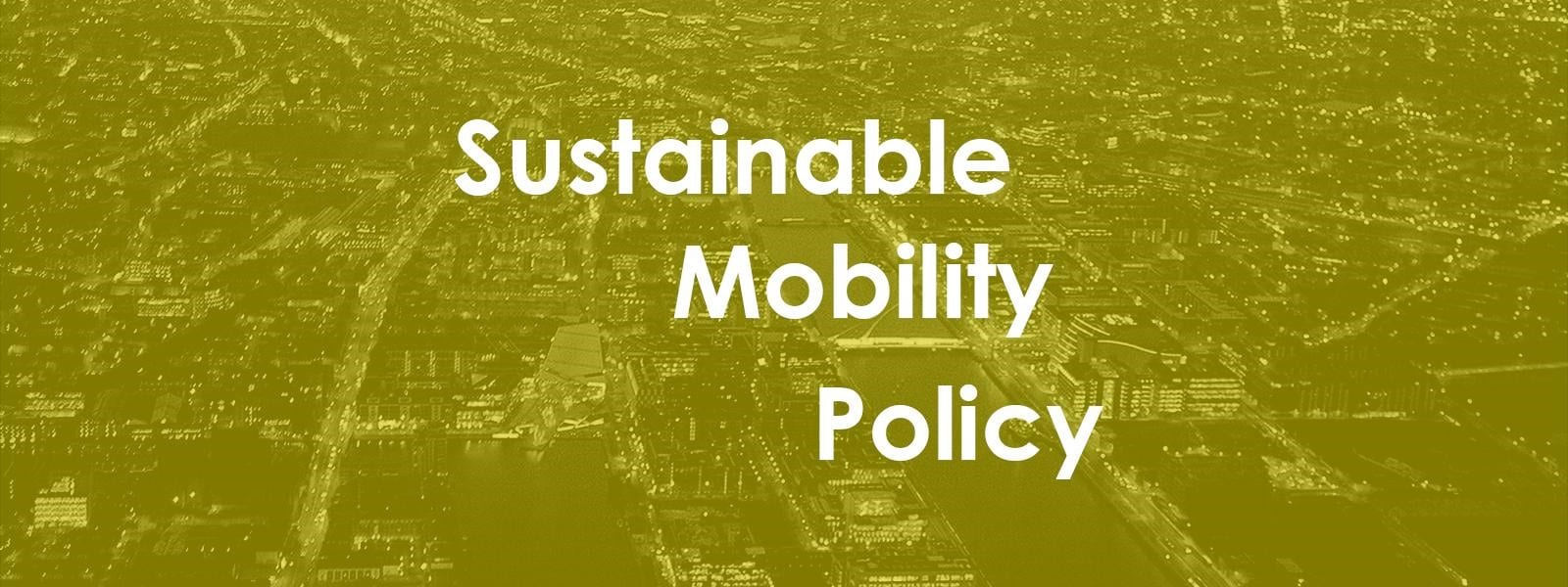 Sustainable Mobility Policy Response Toolkit | News